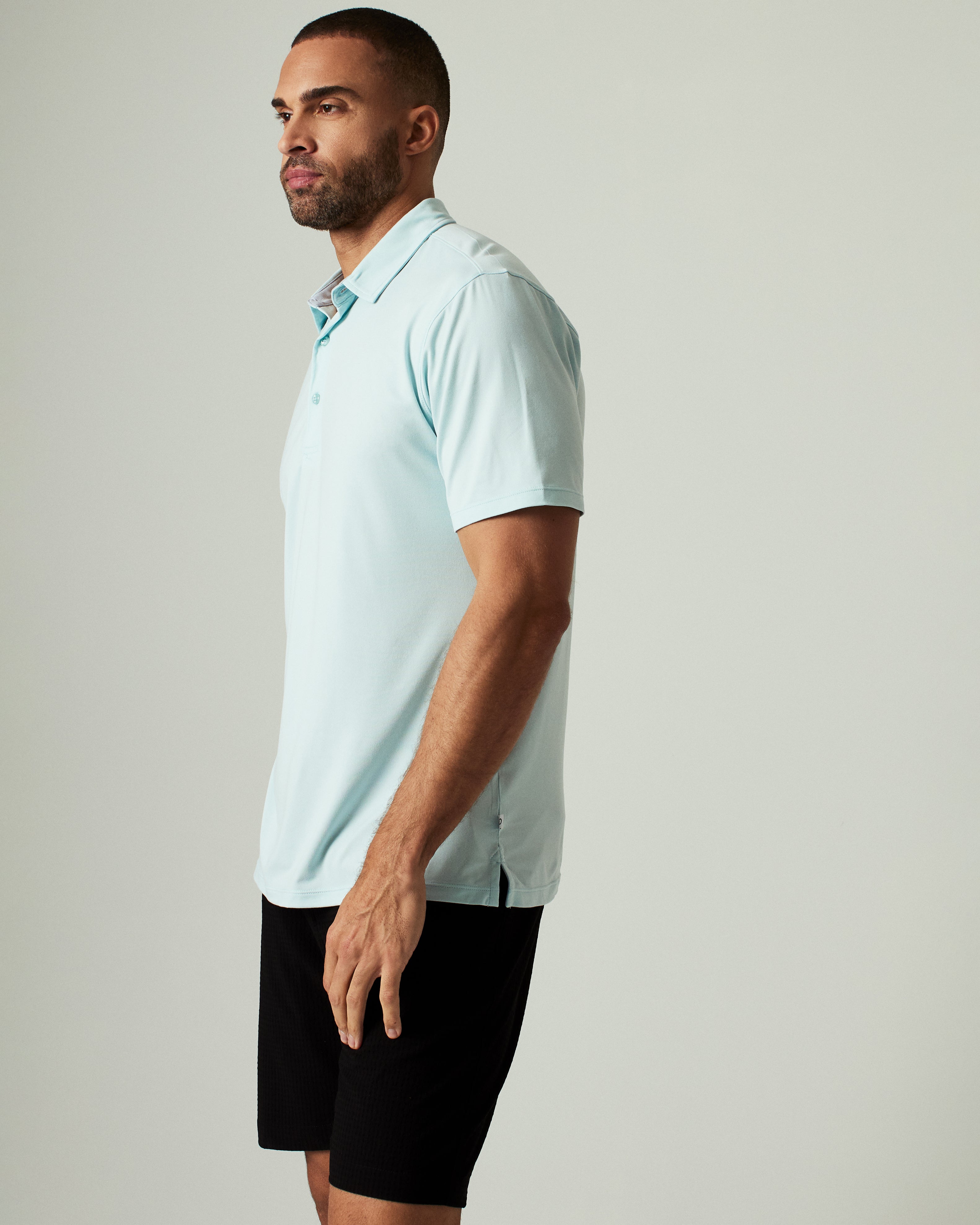 7DIAMONDS | Core Striped Polo – 7Diamonds