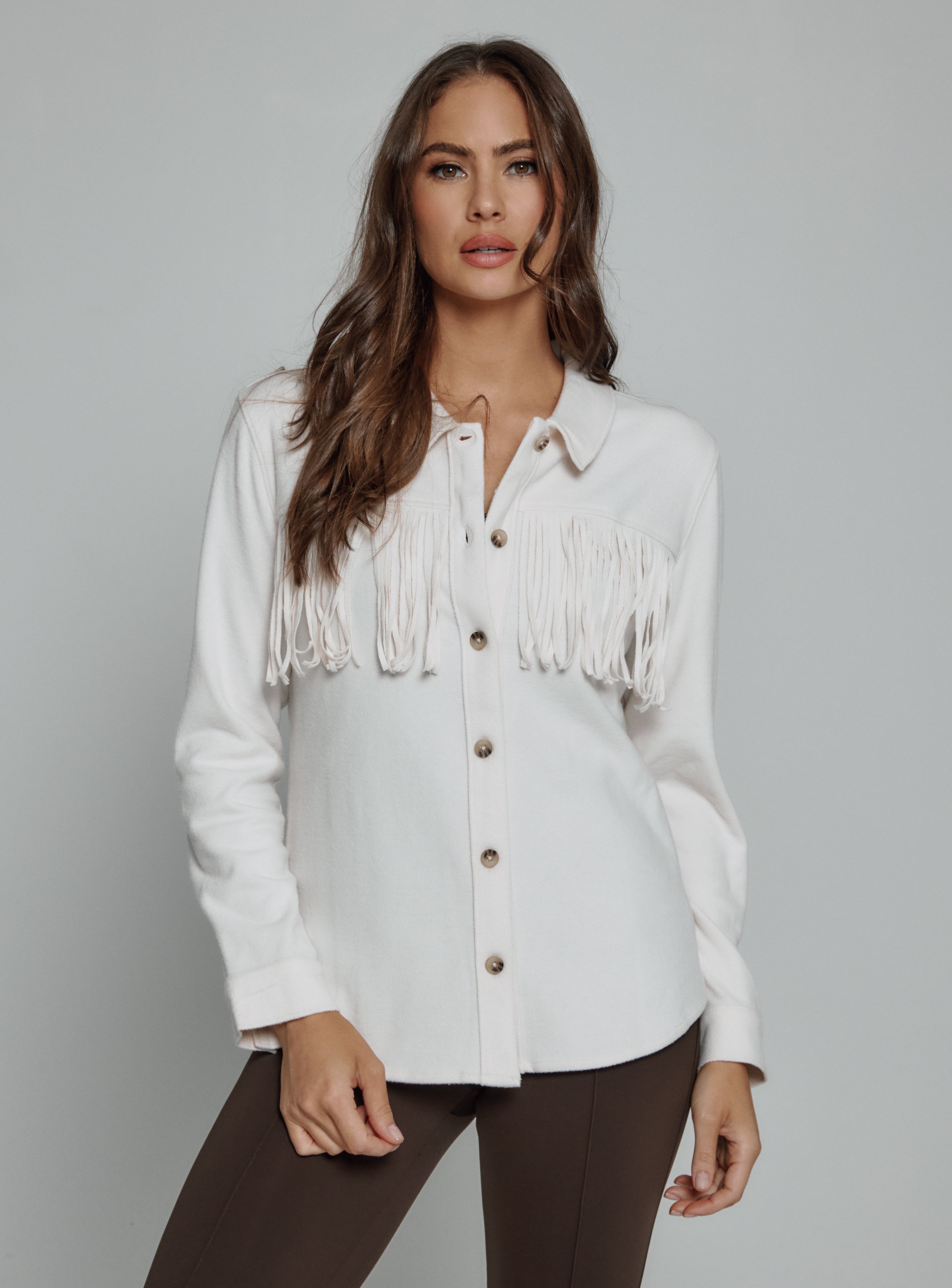 7DIAMONDS | Generation™ Fringe Shacket – 7Diamonds